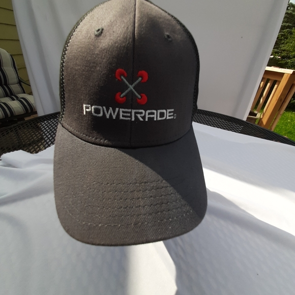 POWERADE | Accessories | Powerade Cap Ter Flex Black And Gray | Poshmark